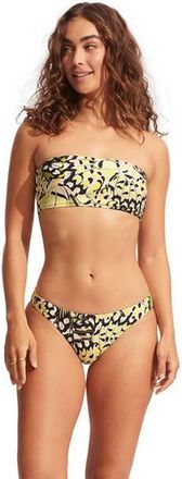 Seafolly Damen Bikinihose Take Flight Reversible Hipster