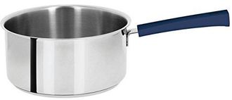 Cristel Stielkasserolle 16 cm Mutine Festanschluss Bakelit-Griff Cristel c16 m * Encre bleue