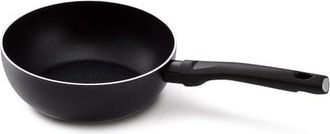 Beka Kitchen Fun by Beka 13850204 Mini Poêle Wok, Aluminium, Noir, 20 cm, 36 x 20,5 x 7,5 cm 13850204