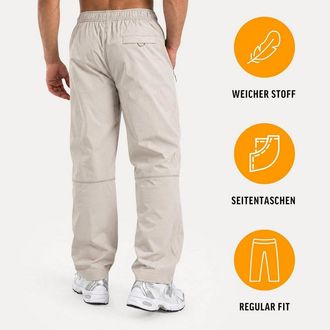 Smilodox Jogginghose Tybrin Trainingshose, Regular Fit, Trackhose f&uuml;r Gym & Freizeit elastischer Bund, Kordelzug, Rei&szlig;verschlusstaschen, Mesh-Futter