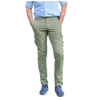 Mason's Homme, Pantalons, Vert, Taille: XS Pantalon Cargo Extra Slim Chile