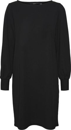 Vero Moda VMALLISON LS Boatneck Short Dress JRS GA