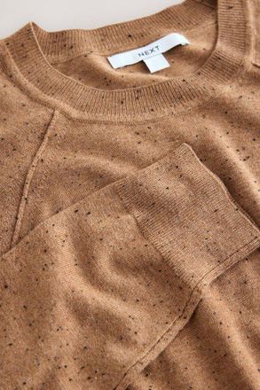 Next Rundhalspullover Weicher Strickpullover mit Rundhalsausschnitt (1-tlg)