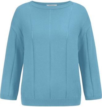 Peter Hahn Rundhals-Pullover aus 100% SUPIMA-&shy;Baumwolle Peter Hahn blau