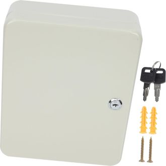 SOLUSTRE Schlüsselsicherheitskasten Fächer Schlüsselaufbewahrung mit Schloss Wandmontage Schlüsselmanagement für Auto Immobilienmakler und Hotels Robuste Schlü