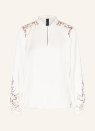 Marc Cain Blusenshirt Aus Satin weiss