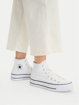 Converse Sneakers aus Stoff Chuck Taylor All Star Lft Hi 560846C Wei&szlig;