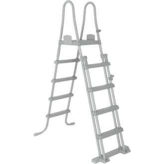 Bestway Ersatzteil Anti-Rost Sicherheitsleiter (verzinkt), 132 cm