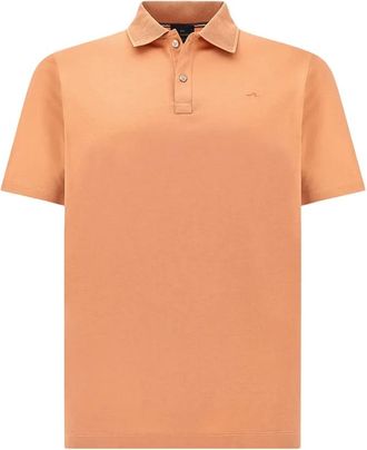 Paul & Shark Homme, Tops, Orange, Taille: 3XL Polo en coton Aqua Touch