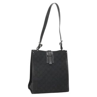 Gucci Pre-owned Toile sacs-gucci - Femme - Pre-owned - Noir - Taille: ONE Size