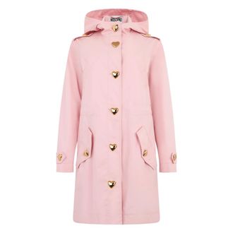 Moschino Leichter Windbreaker - - Coats - Damen - Rosa - S