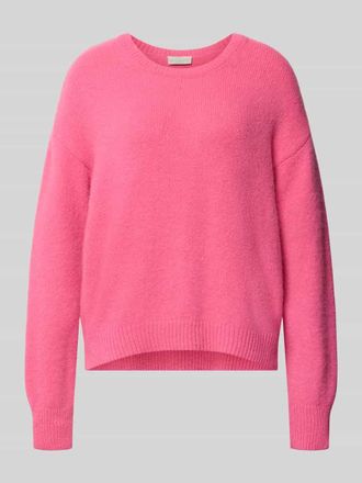 Milano Oversized Fit Strickpullover mit Rundhalsausschnitt