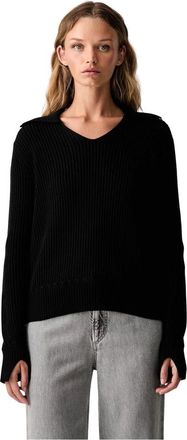 A|X Armani Exchange Damen, Strickwaren, Schwarzk, MGr&ouml;&szlig;e