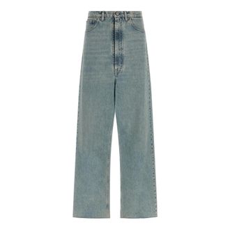 Maison Margiela Femme, Jeans, Bleu, Taille: W24 Wide Jeans