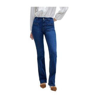 Salsa Femme, Jeans, Bleu, Taille: W30 L32 Destiny Push Up Bootcut Jeans
