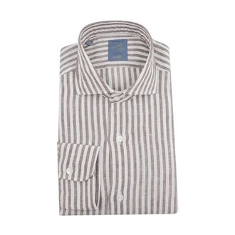 Barba Barba Hemden - - Shirts - Herren - Braun - XL