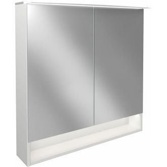 Fackelmann B.Style led Spiegelschrank 80 cm Korpusfarbe: Wei&szlig;