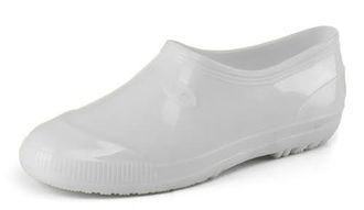 Pangolin Bottes de Pluie Imperm&eacute;ables Unisexe - PVC Antid&eacute;rapant, Confortables & R&eacute;sistantes - Bottes de Jardin, Travail, Agriculture, P&ecirc;che, Cuisine Blanc 38 