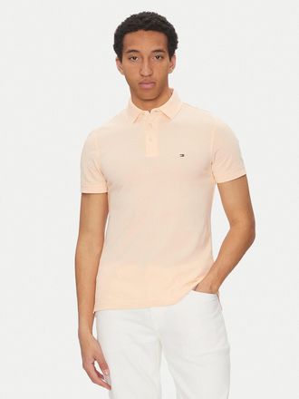Tommy Hilfiger Poloshirt 1985 MW0MW17771 Korallenfarben Slim Fit