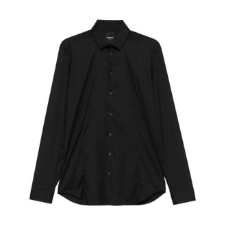 Patrizia Pepe Homme, Chemises, Noir, Taille: L Slim Shirt