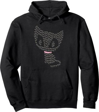 Pussy Deluxe Cat Over Cat Logo Pullover Hoodie