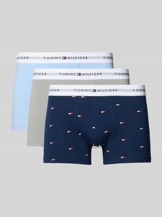 Tommy Hilfiger Trunks aus Baumwoll-Mix im 3er-Pack