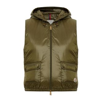 Moncler Daunenweste Lansette - - Jackets - Damen - Gr&uuml;n - XS