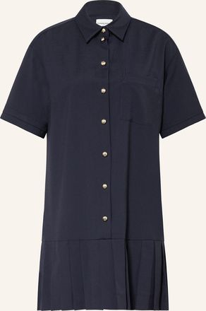 Claudie Pierlot Claudie Pierlot Hemdblusenkleid Mit Plisees blau