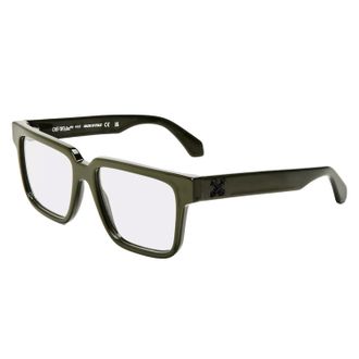 Off-white Off White - Style 8o Quadratisch-Sonnenbrille f&uuml;r Herren (Milit&auml;rgr&uuml;n)