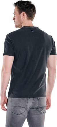 Engbers T-Shirt Herren Henley T-Shirt, Schwarz