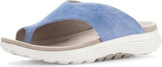 Gabor Damen Zehentrenner, Frauen Sandalen,Strandschuhe,zehenstegsandalen,flip Flops,bequem,leicht,Sommer,Strand,arktis (Micro),42 EU / 8 UK