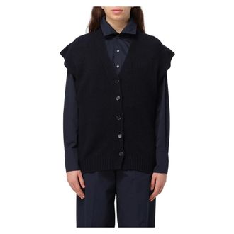 Fabiana Filippi Luxuri&ouml;se Strickjacke - - Knitwear - Damen - Blau - XS