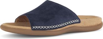 Gabor Damen Pantoletten, Frauen Slipper,Best Fitting,Gartenschuhe,Sommerschuhe,sommerclogs,Sandalen,Freizeitschuhe,Slides,Marine,40 EU / 6.5 UK