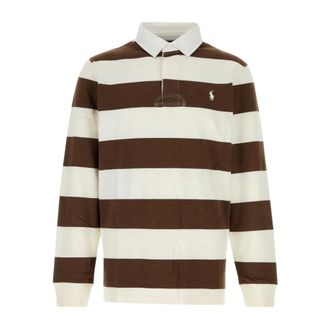 Polo Ralph Lauren Homme, Tops, Brun, Taille: M Iconic Rugby Shirt
