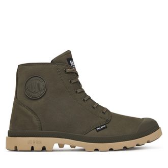 Palladium Schn&uuml;rstiefeletten Palladium Pampa Lite+ Zip Wp+ 79577-325-M Dunkelgr&uuml;n