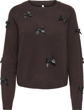 Only Onlnoelle Ls Bow Pullover Nca KNT