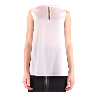 Pinko &Auml;rmelloses Top - - Tops - Damen - Wei&szlig; - M