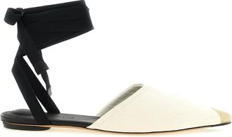 Jacquemus Femme, Chaussures, Beige, Taille: 38 EU Espadrilles Mules