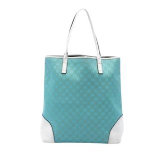 Gucci Pre-owned Canvas Tote Bag - - Pre-owned - Damen - Blau - ONE SIZE