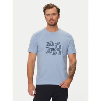 HUGO BOSS T-Shirt 50519350 Blau Regular Fit