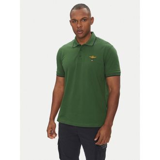 Aeronautica Aeronautica Militare Poloshirt 251PO1308P82 Grün Regular Fit