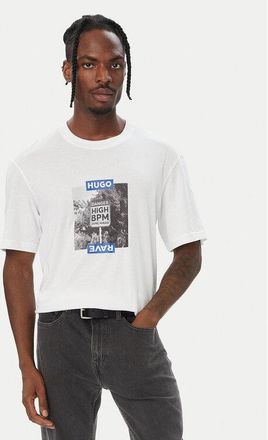 HUGO BOSS T-Shirt 50570041 Wei&szlig; Regular Fit
