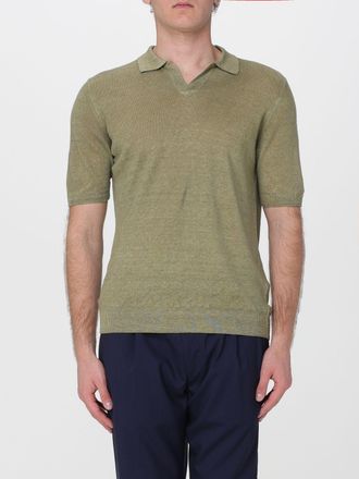120% Lino Polo Homme couleur Vert