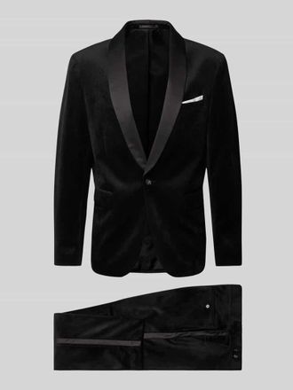 Lindbergh Slim Fit Anzug aus Samt
