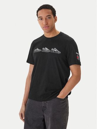 Reebok T-Shirt Harley RK25569CCM Schwarz Regular Fit