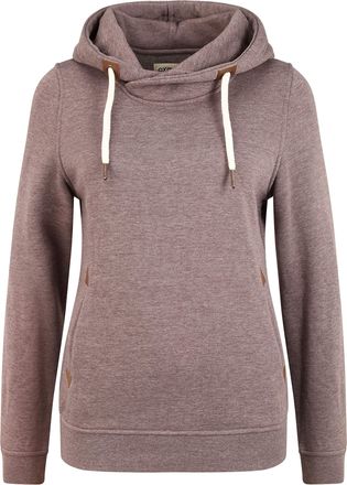 Oxmo Vicky Damen Kapuzenpullover Hoodie Pullover mit Kapuze, Größe:XS, Farbe:Sparrow M (7957101)