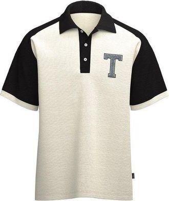 Trigema Poloshirt TRIGEMA Oversized Raglan T Shirt mit trigema Printmotiv (1-tlg)