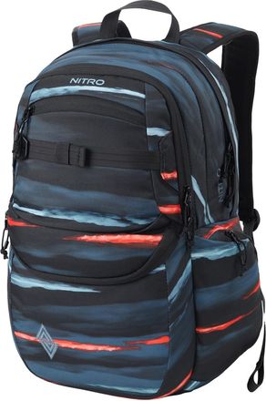 Nitro Future Hero Rucksack Schulrucksack mit Organizer Schoolbag Daypack mit 17 Zoll Laptopfach