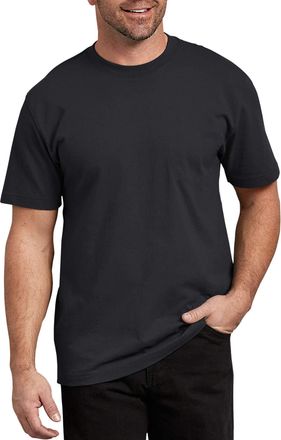 Dickies Herren, T-Shirt, schwer, legere Passform, Schwarz, S