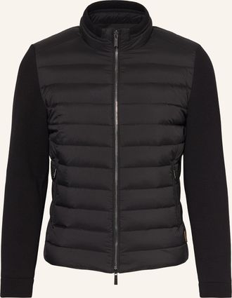Moorer Moorer Lightweight-Daunenjacke Cattaneo-s3c Im Materialmix schwarz